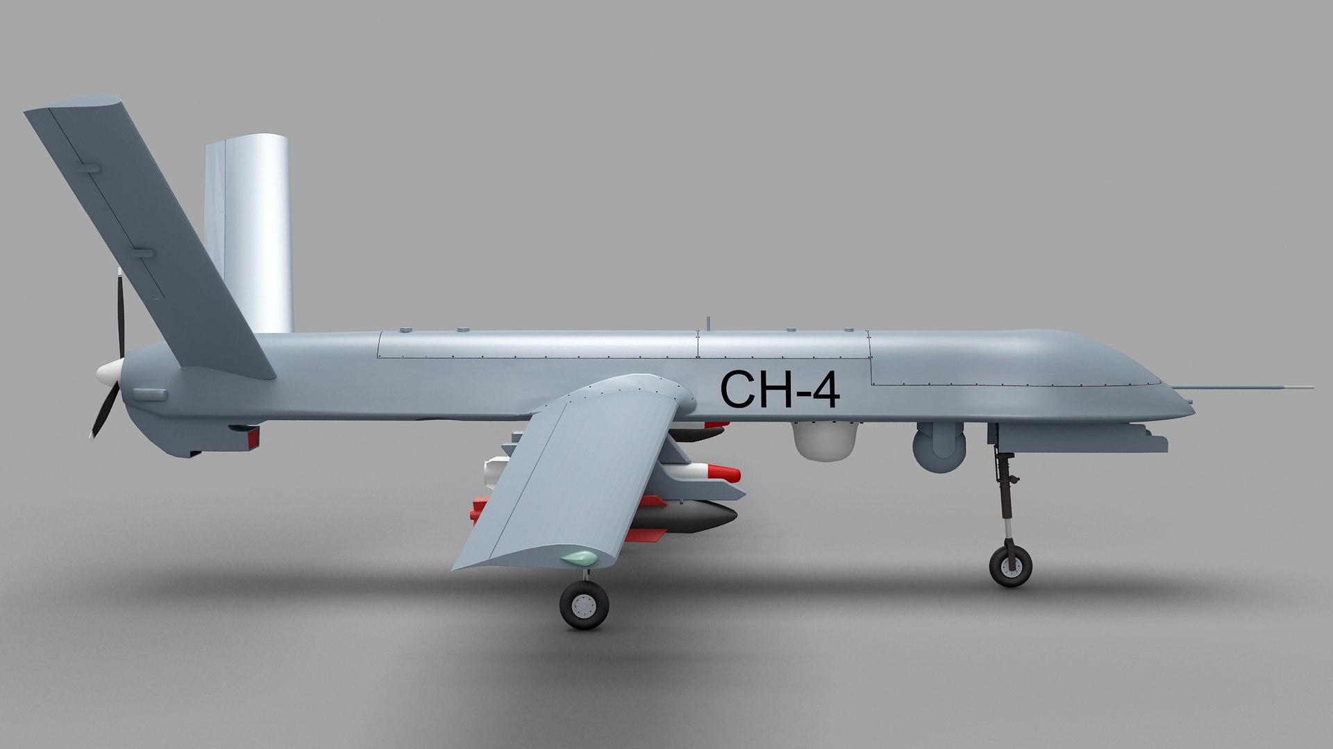 Chinese Ch-4 Uav 3D Model - TurboSquid 1456658