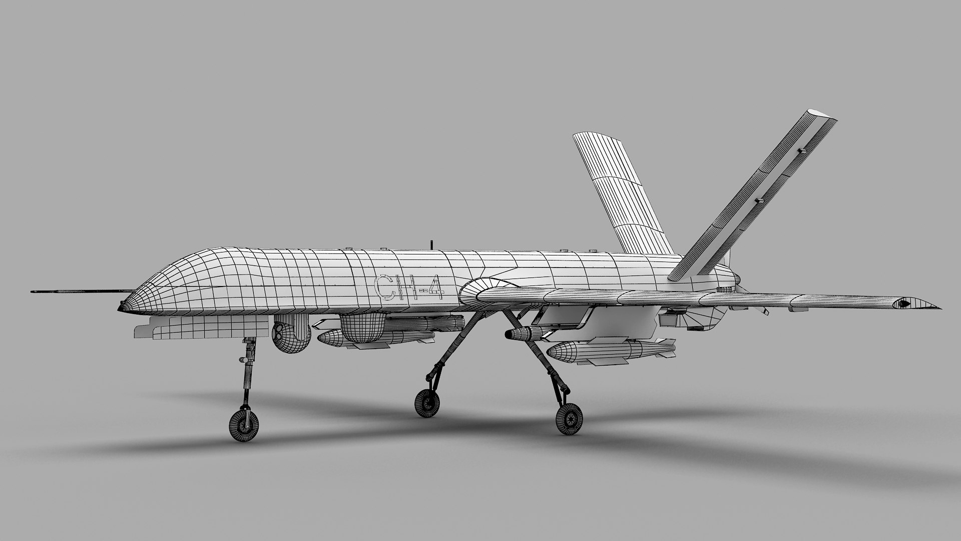 Chinese Ch-4 Uav 3D Model - TurboSquid 1456658