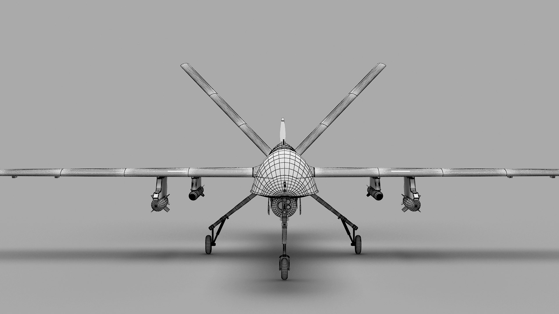 Chinese Ch-4 Uav 3D Model - TurboSquid 1456658