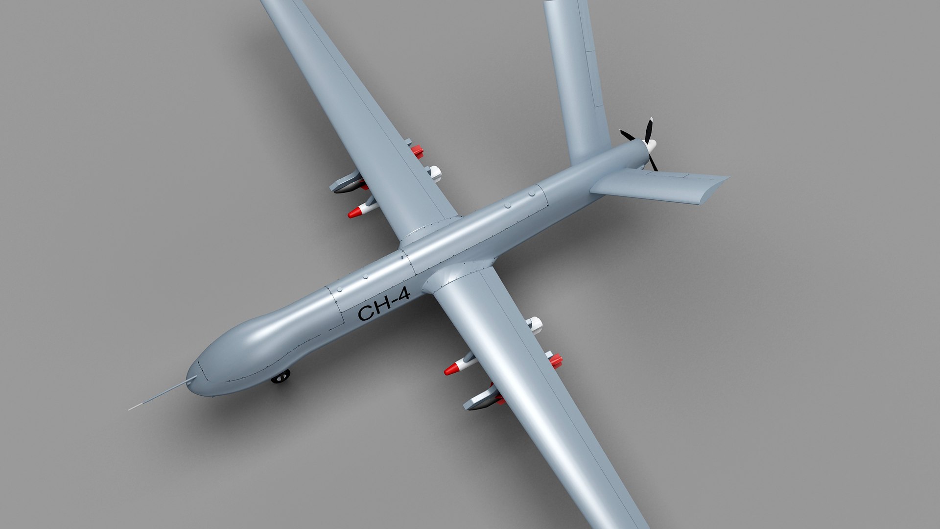 Chinese Ch-4 Uav 3D Model - TurboSquid 1456658