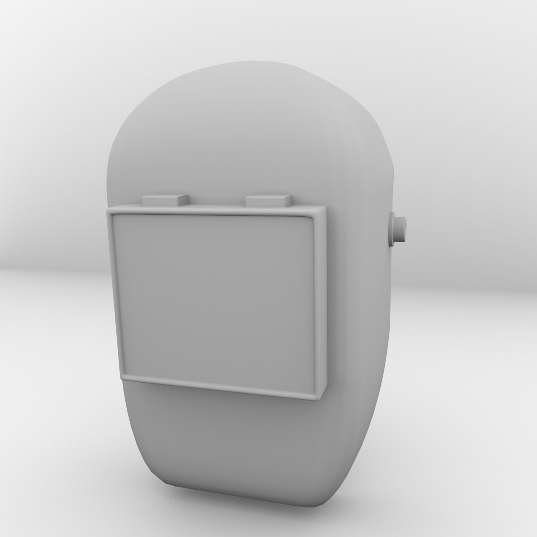 3ds Max Welding Helmet