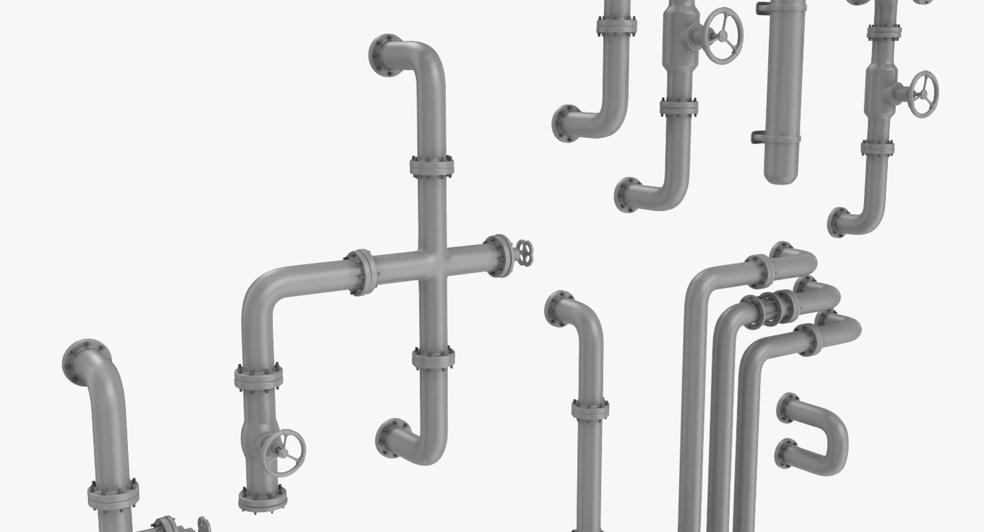 Pipe Industrial - Model - TurboSquid 1280411