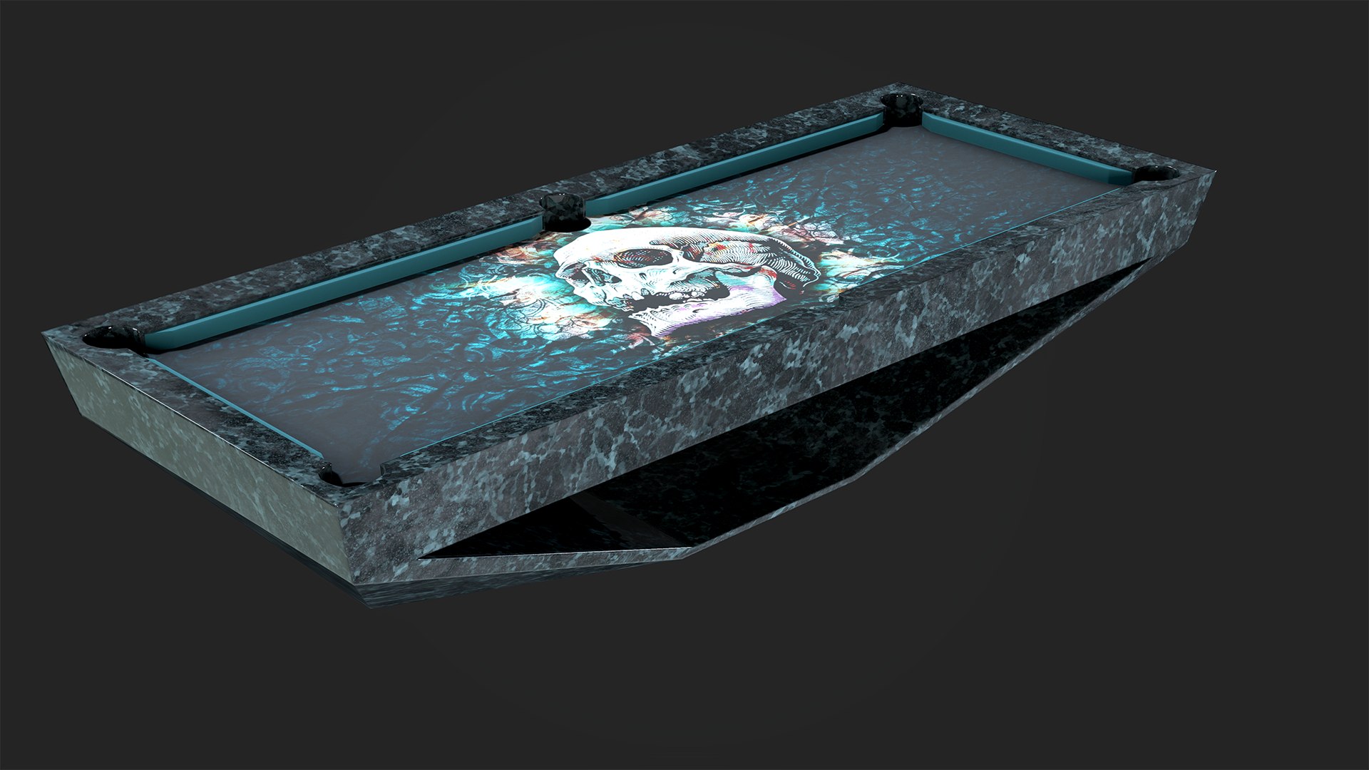 3D Billiard Table Model - TurboSquid 1810475