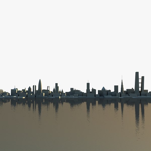 3d skyline model
