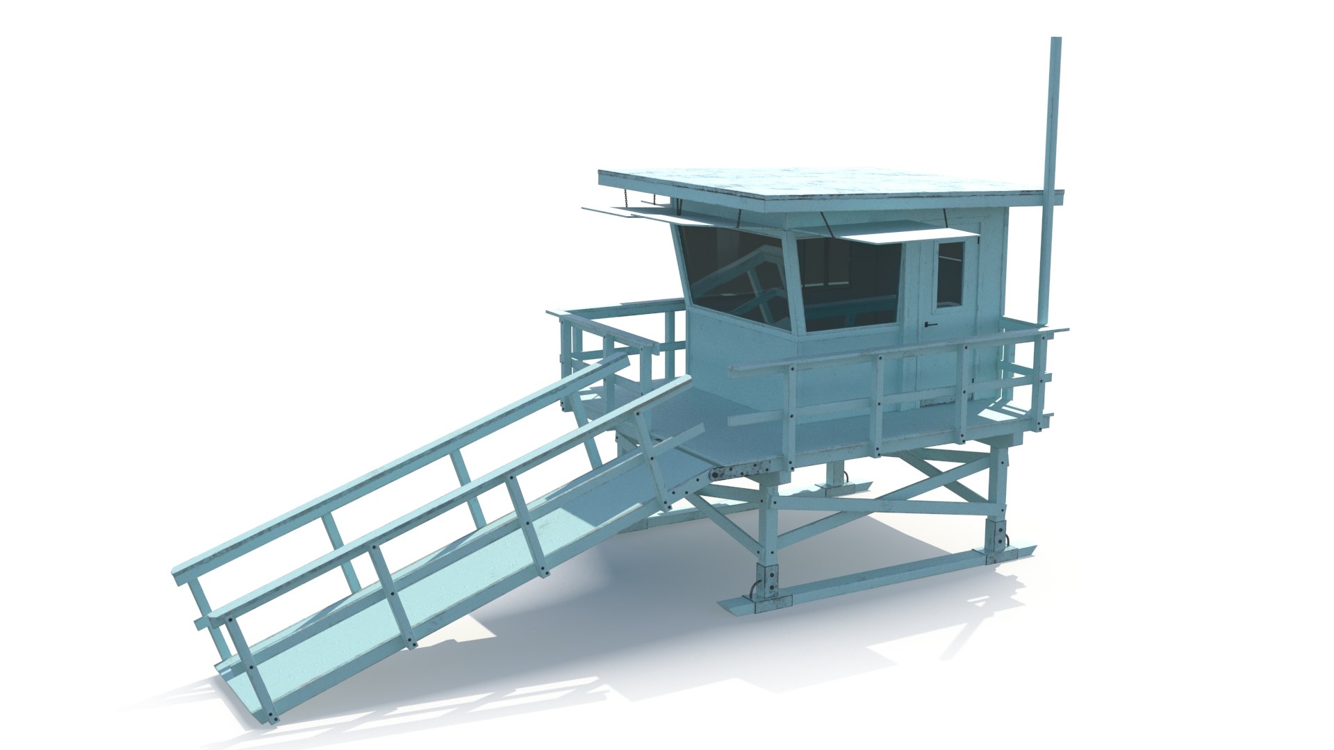 3D rescue tower - TurboSquid 1450713