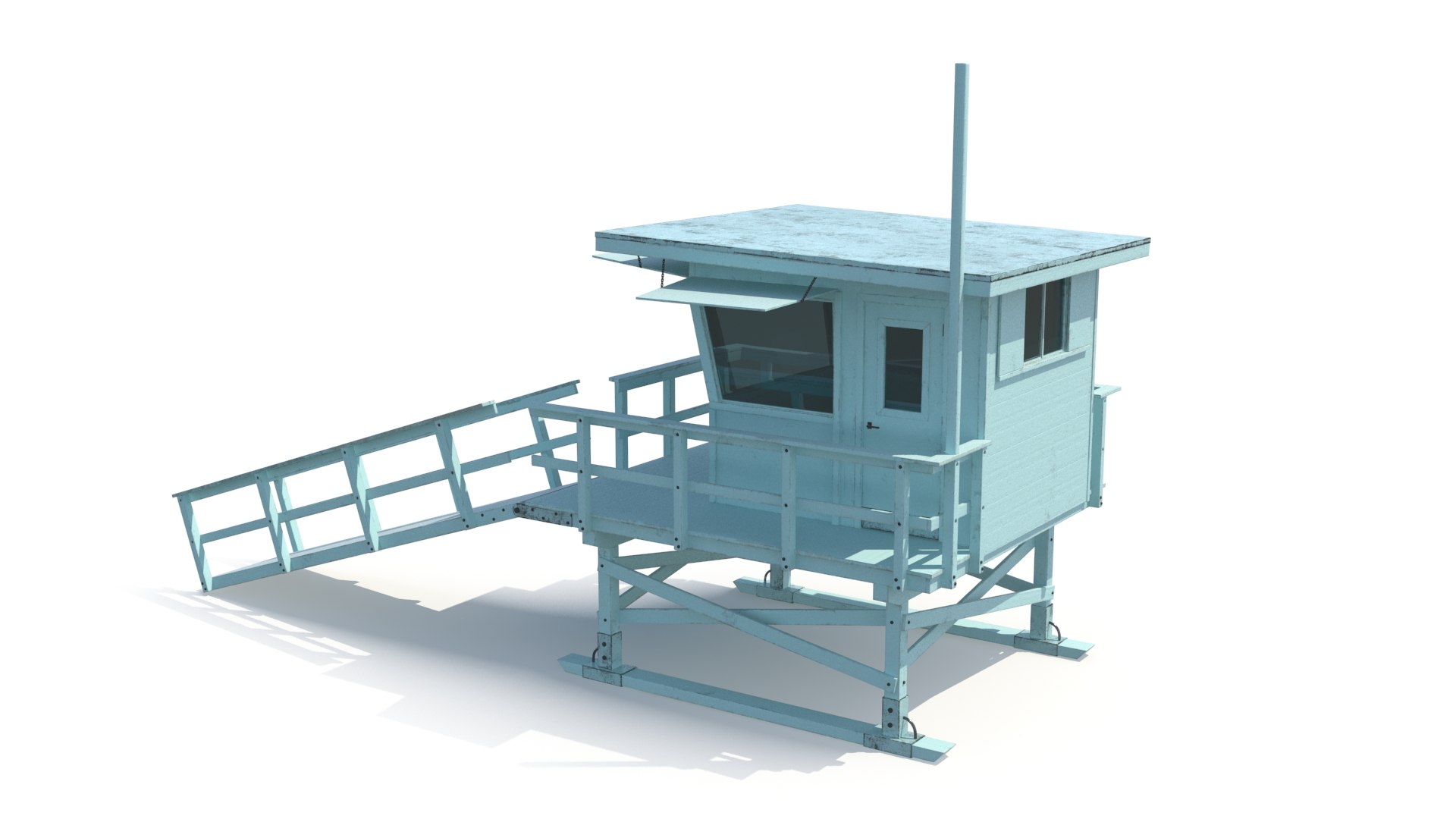 3D rescue tower - TurboSquid 1450713