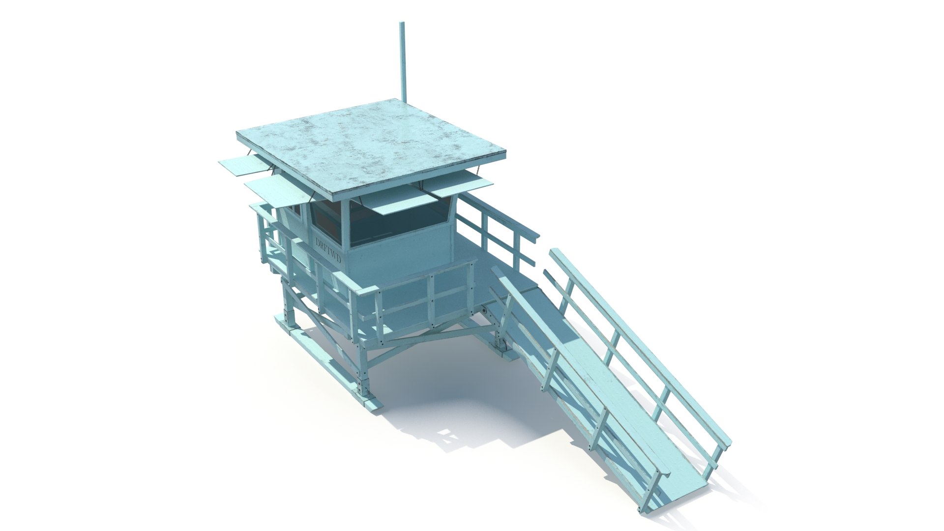 3D rescue tower - TurboSquid 1450713