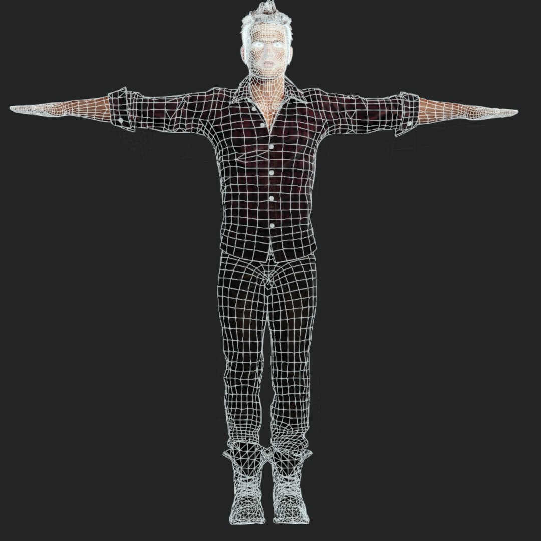 Male Character 3D Model - TurboSquid 1933795