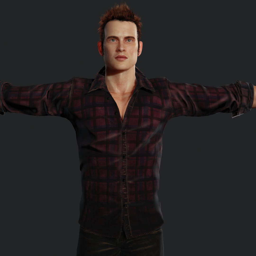 Male Character 3D Model - TurboSquid 1933795