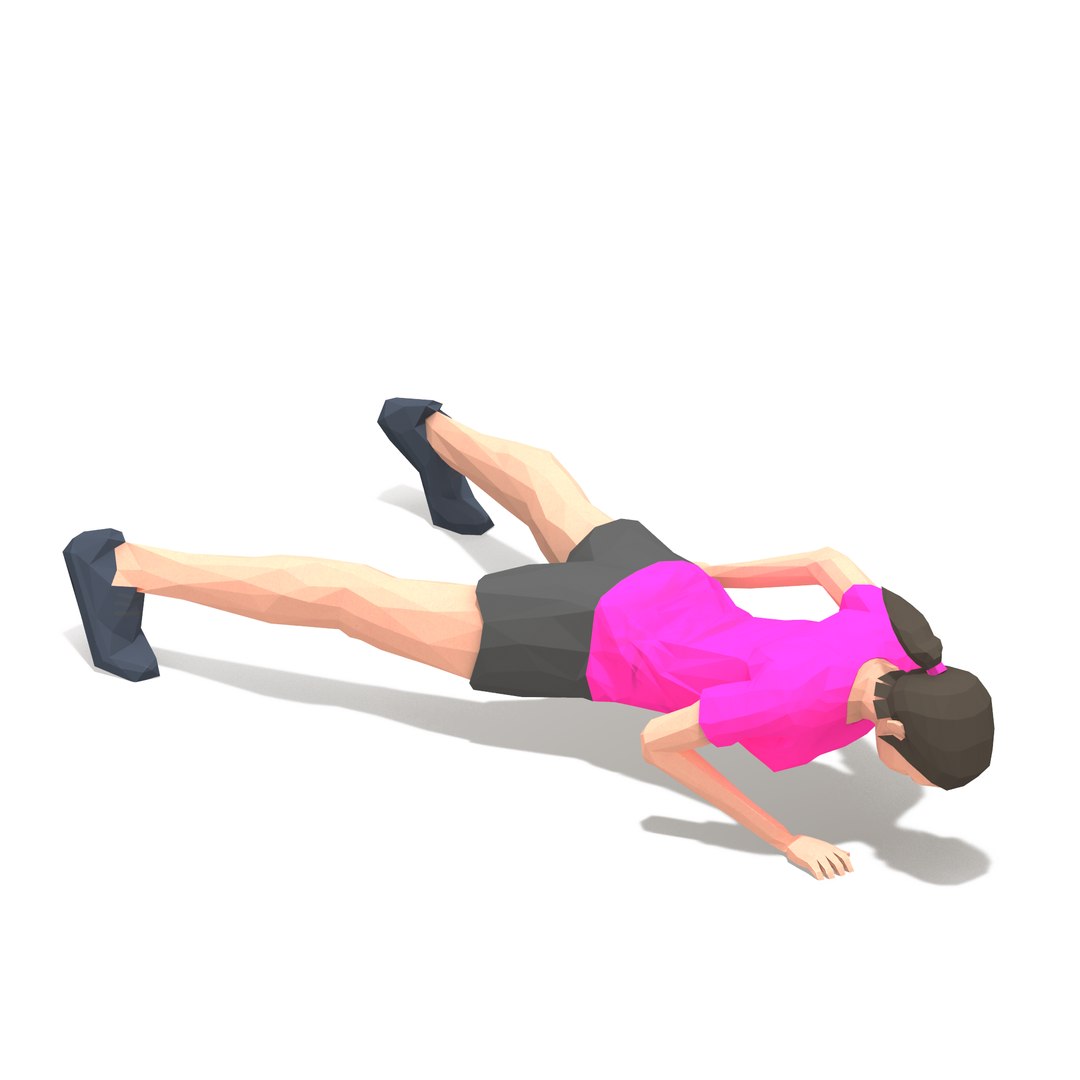 Exercise Woman 3D - TurboSquid 1706655