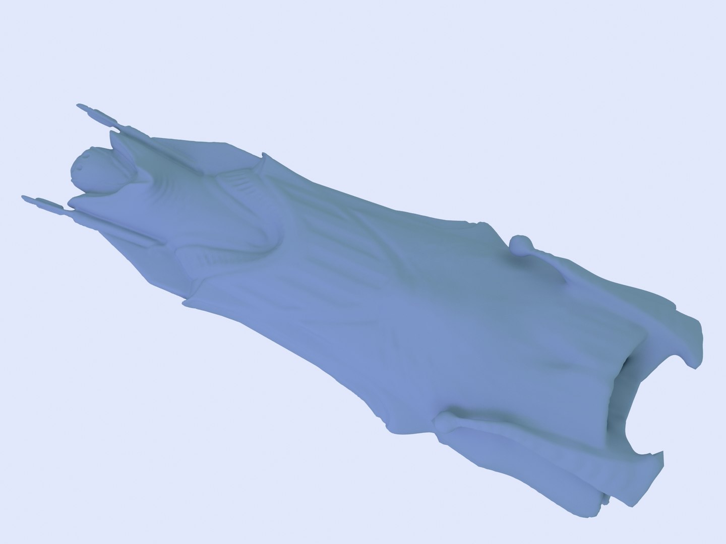 3D Bio Spaceship - TurboSquid 1691486