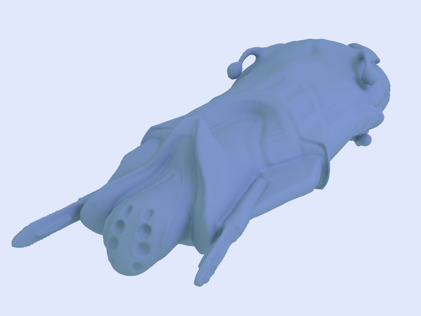 3D Bio Spaceship - TurboSquid 1691486