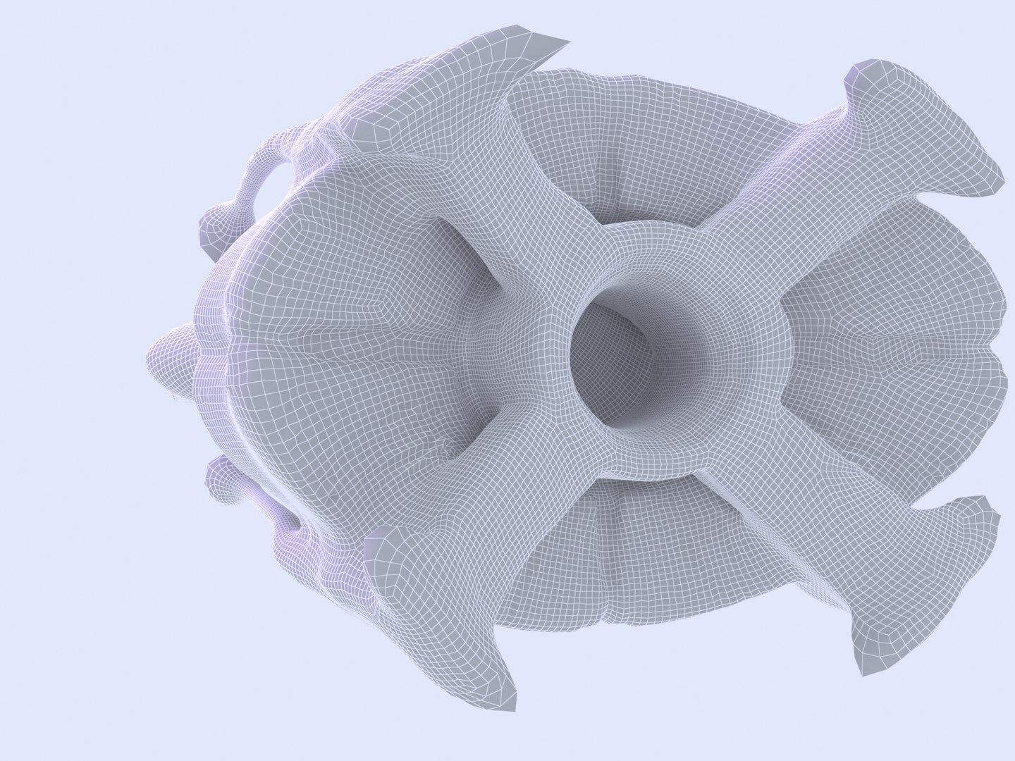 3D Bio Spaceship - TurboSquid 1691486