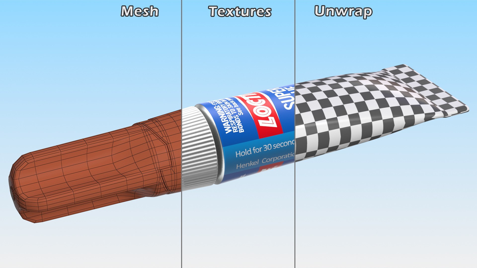 3D Glue Tubes Collection 2 - TurboSquid 2174815