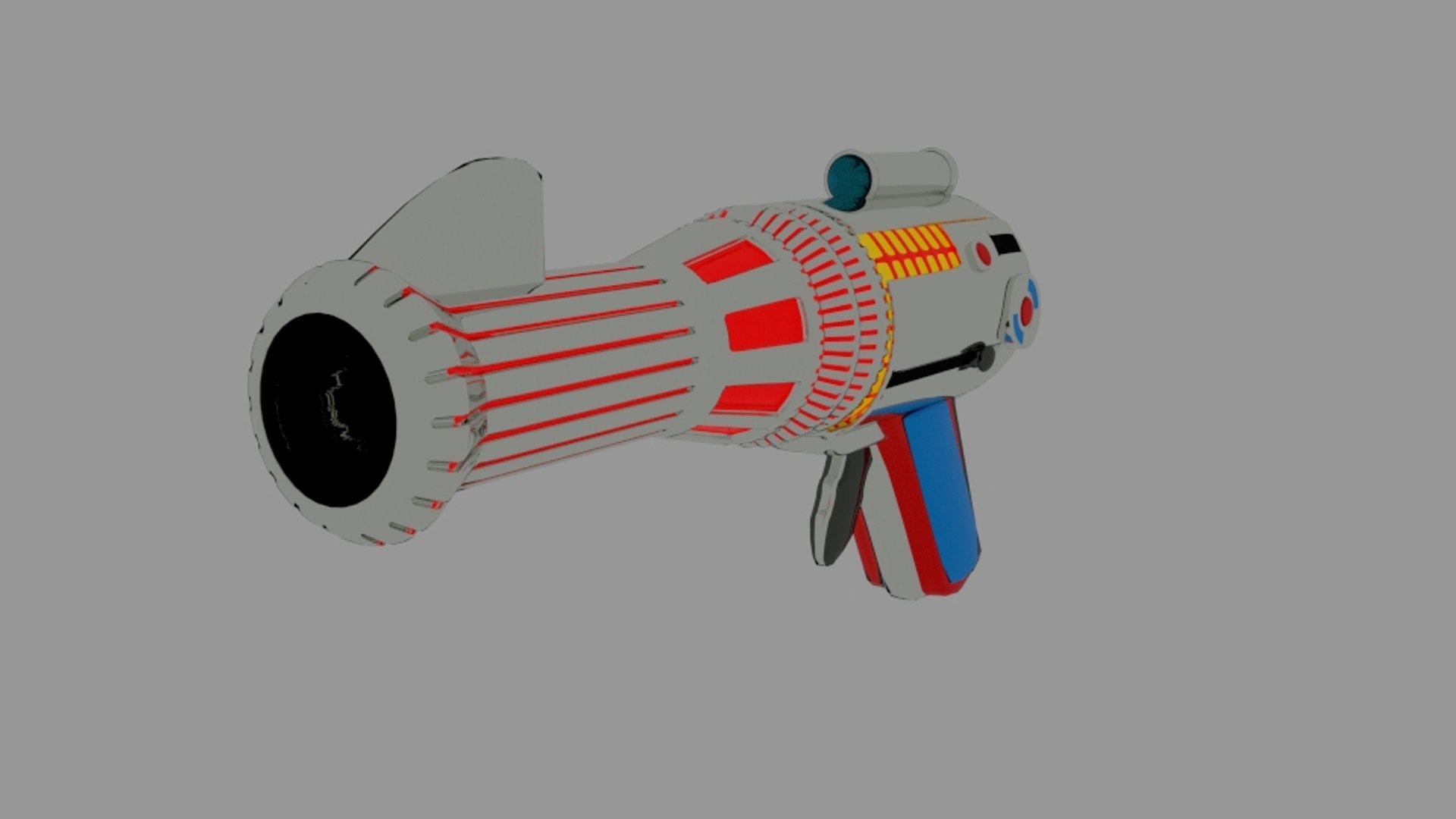 Condor Space Gun 3D Model | 1142725 | TurboSquid