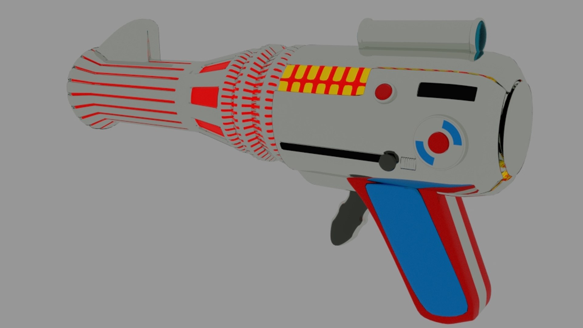 Condor Space Gun 3D Model | 1142725 | TurboSquid