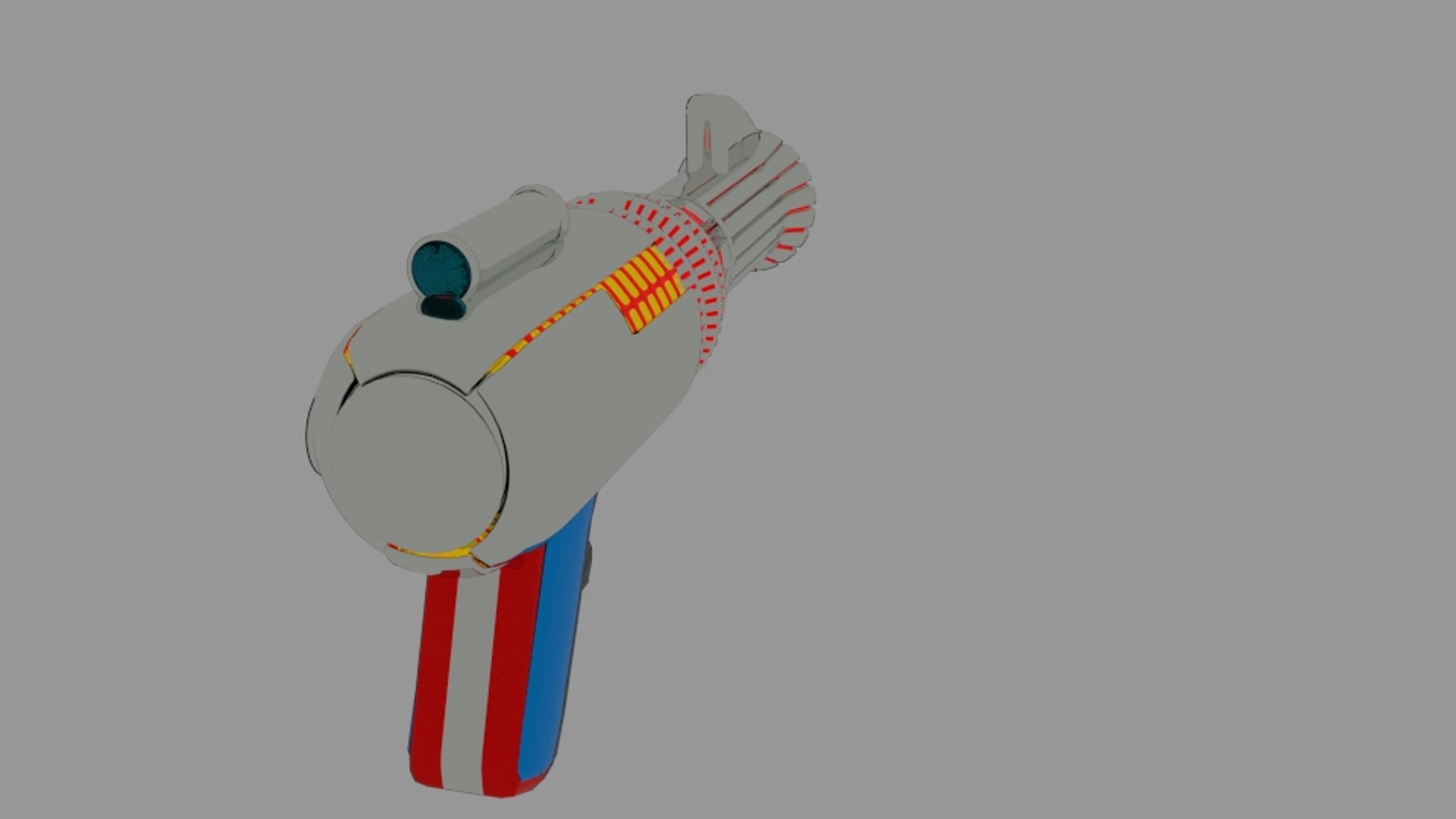 Condor Space Gun 3D Model | 1142725 | TurboSquid