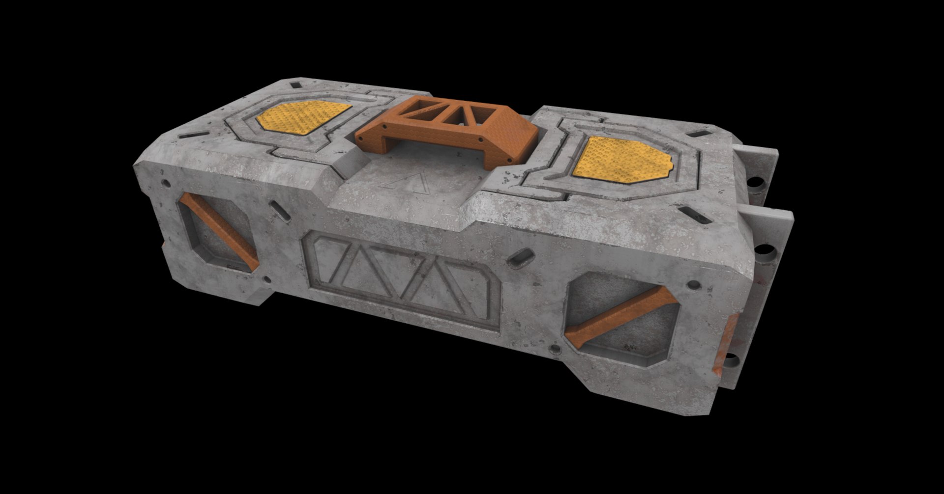 modelo 3d bloque sifi - TurboSquid 2291924