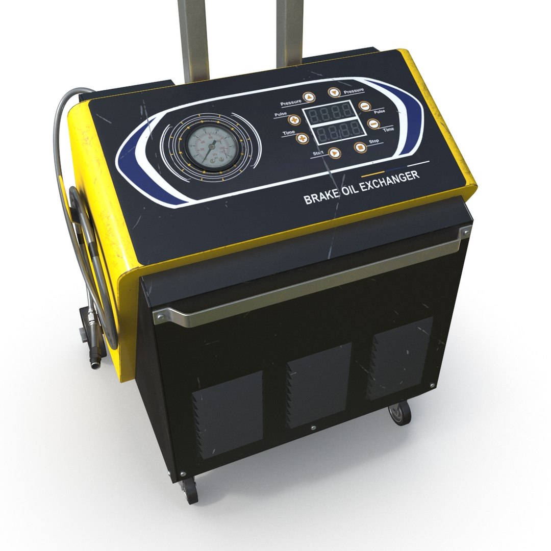 Brake Oil Exchanger 3D - TurboSquid 1654487