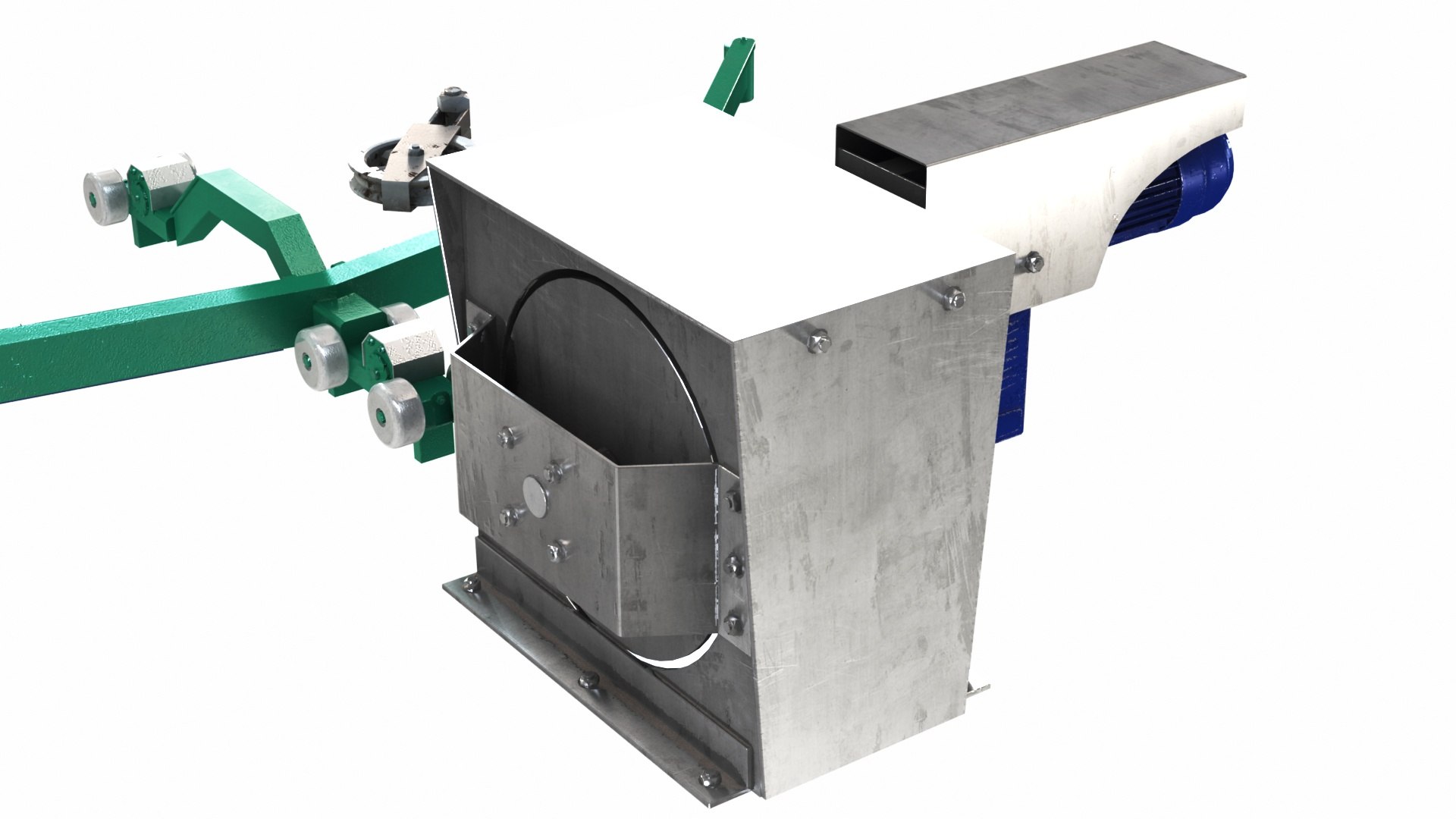 Automatic Milking Cow Farm Equipment Collection 3D - TurboSquid 2141736