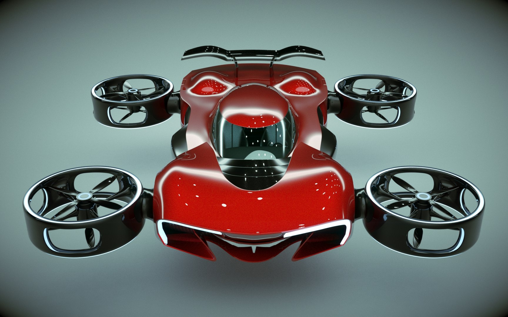 T Copter Car 52 3D - TurboSquid 1990074