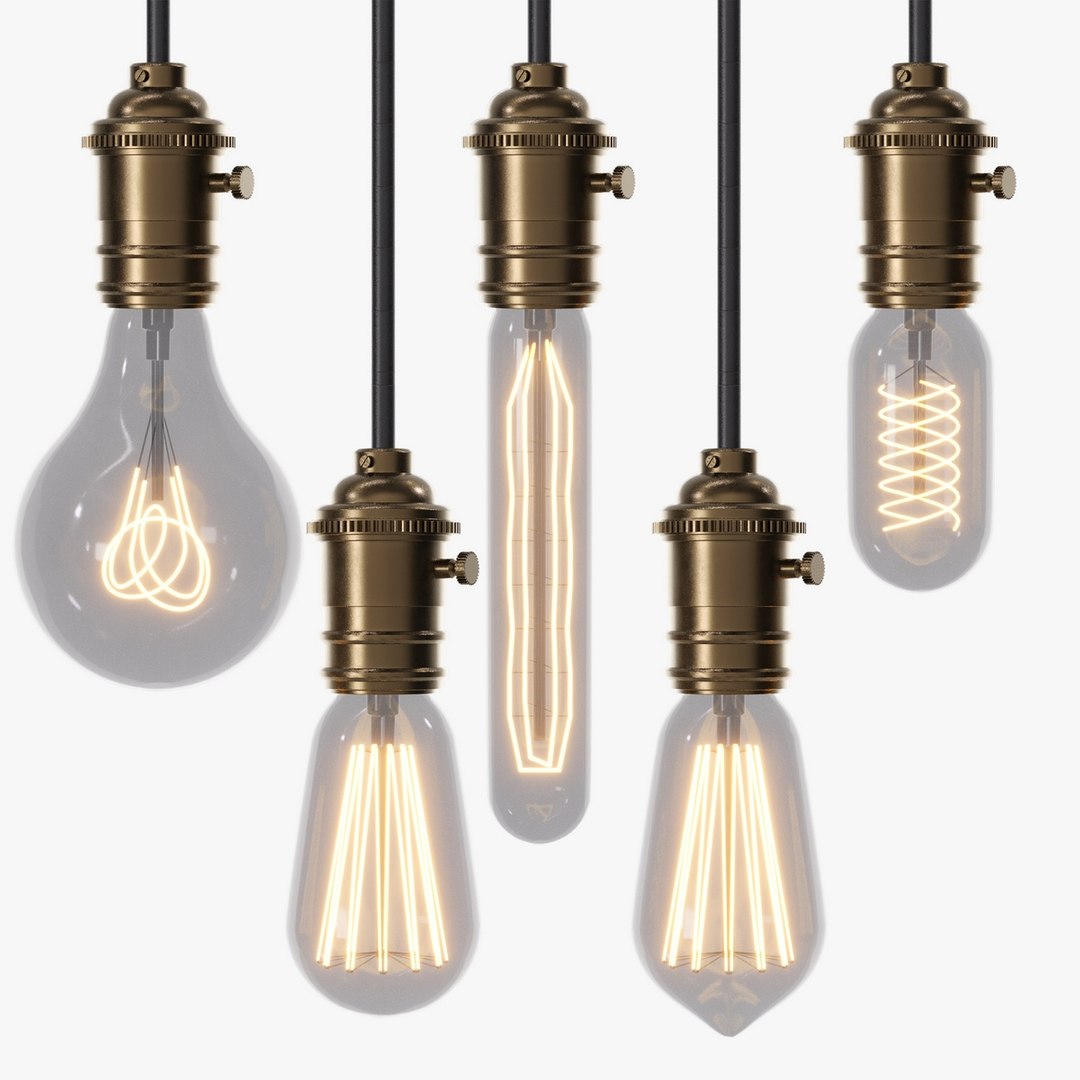 3D Edison Light - TurboSquid 2368455