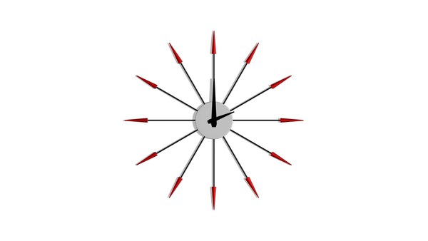 x wall clock