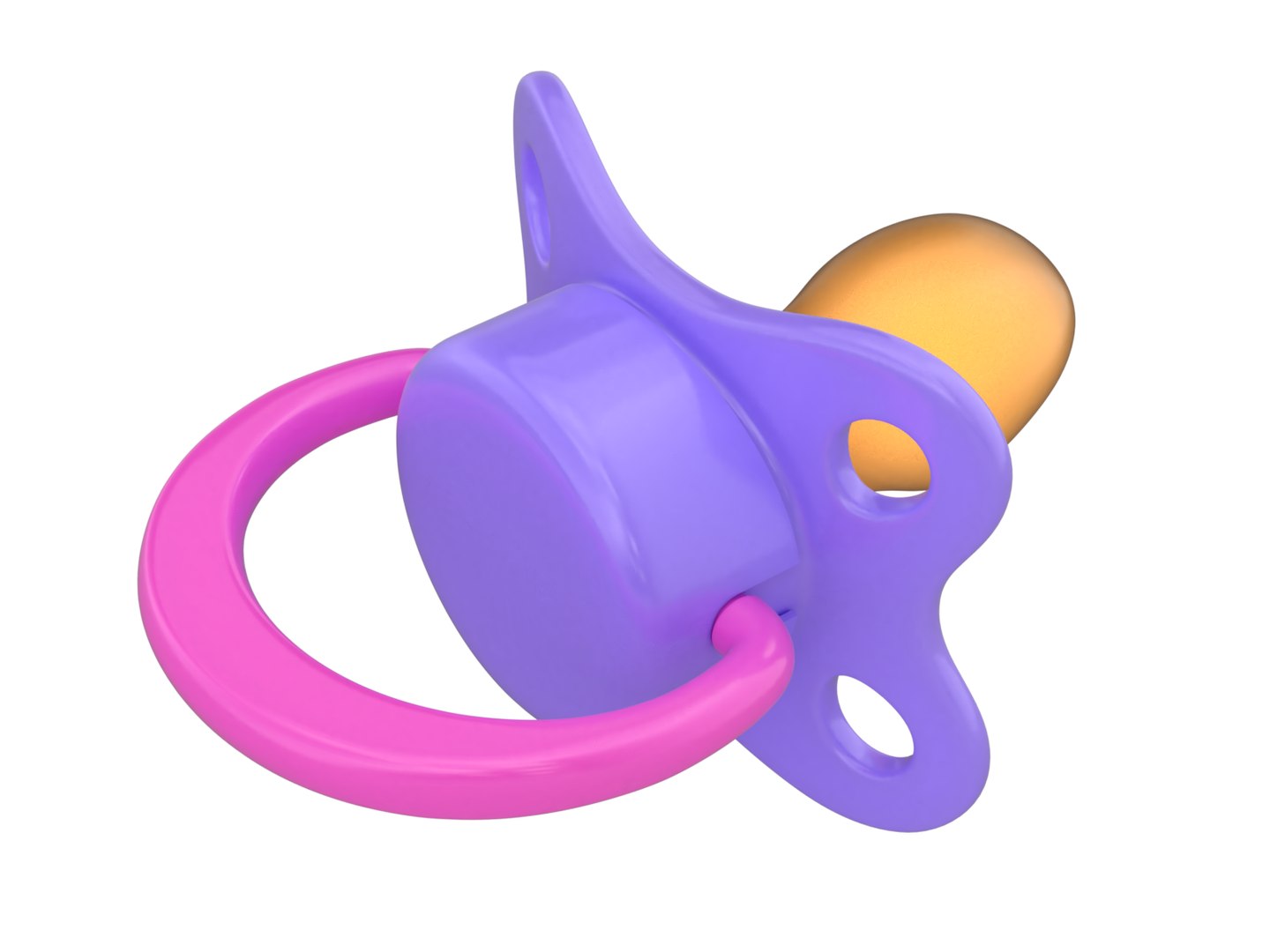 Pacifier 3D model - TurboSquid 1401811