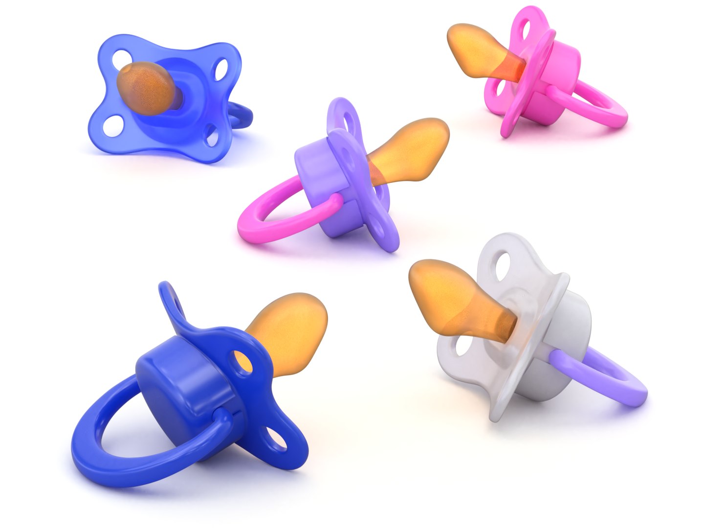Pacifier 3D model - TurboSquid 1401811
