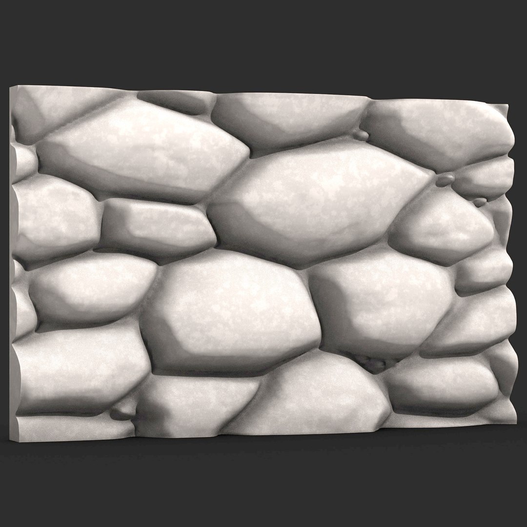3D Stone Wall 56 - TurboSquid 2297300