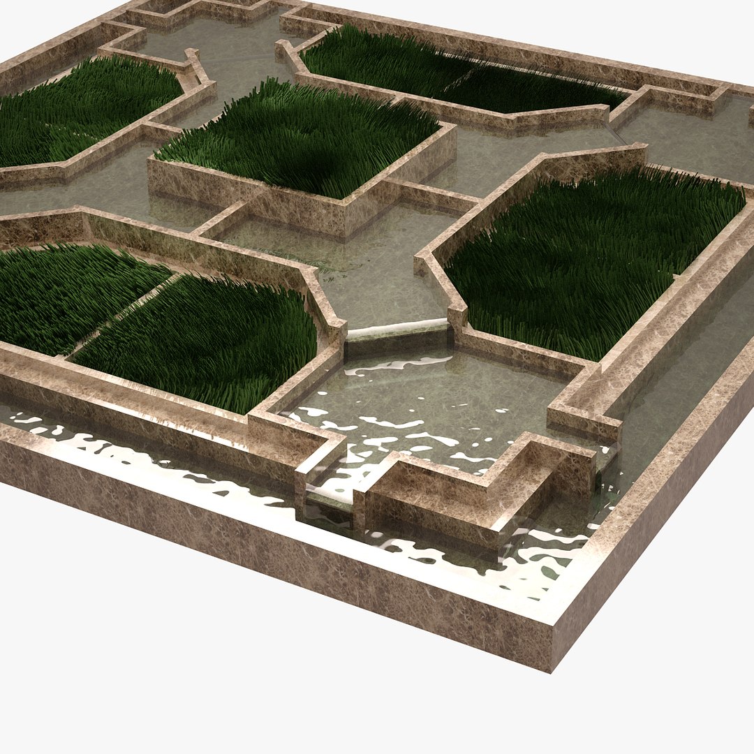 Garden 3d Model