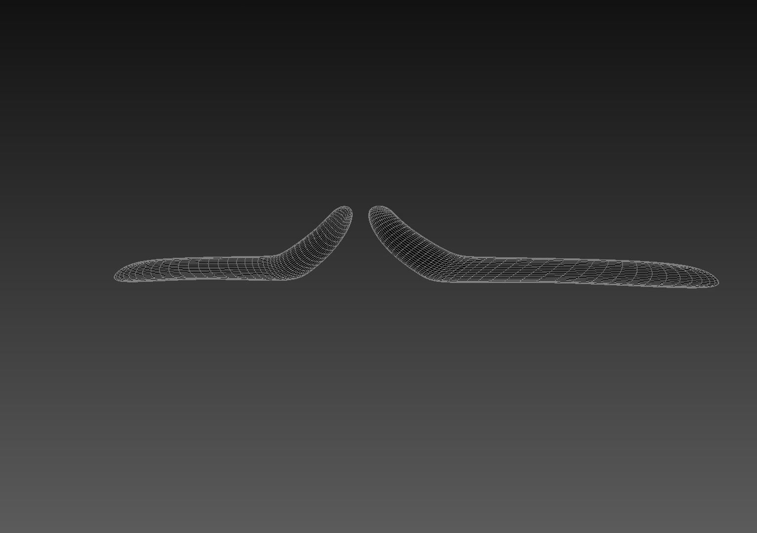 3d model mustache hipster