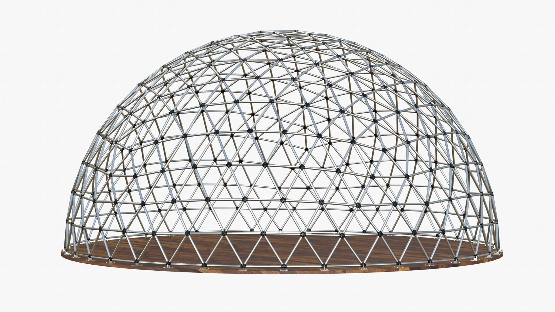 Geodesic Dome V8 3D model - TurboSquid 1897837