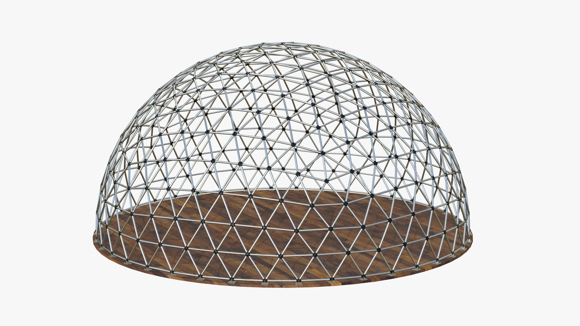 Geodesic Dome V8 3D model - TurboSquid 1897837