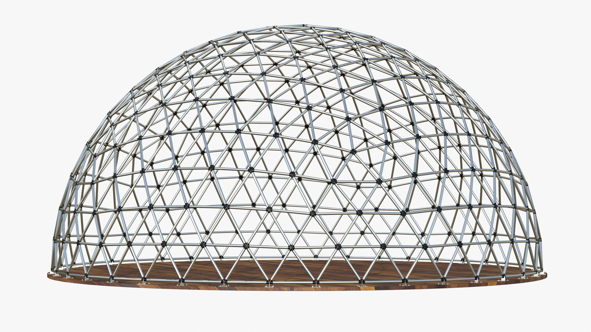 Geodesic Dome V8 3D model - TurboSquid 1897837
