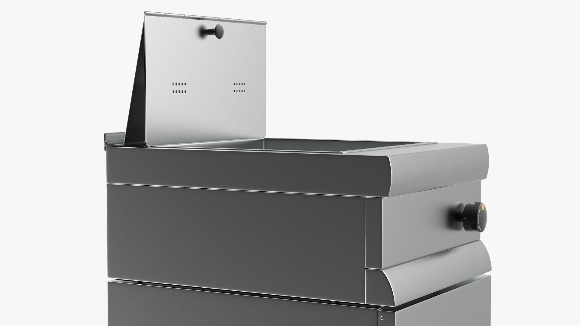 Inox Chip Scuttle 3D - TurboSquid 1446830