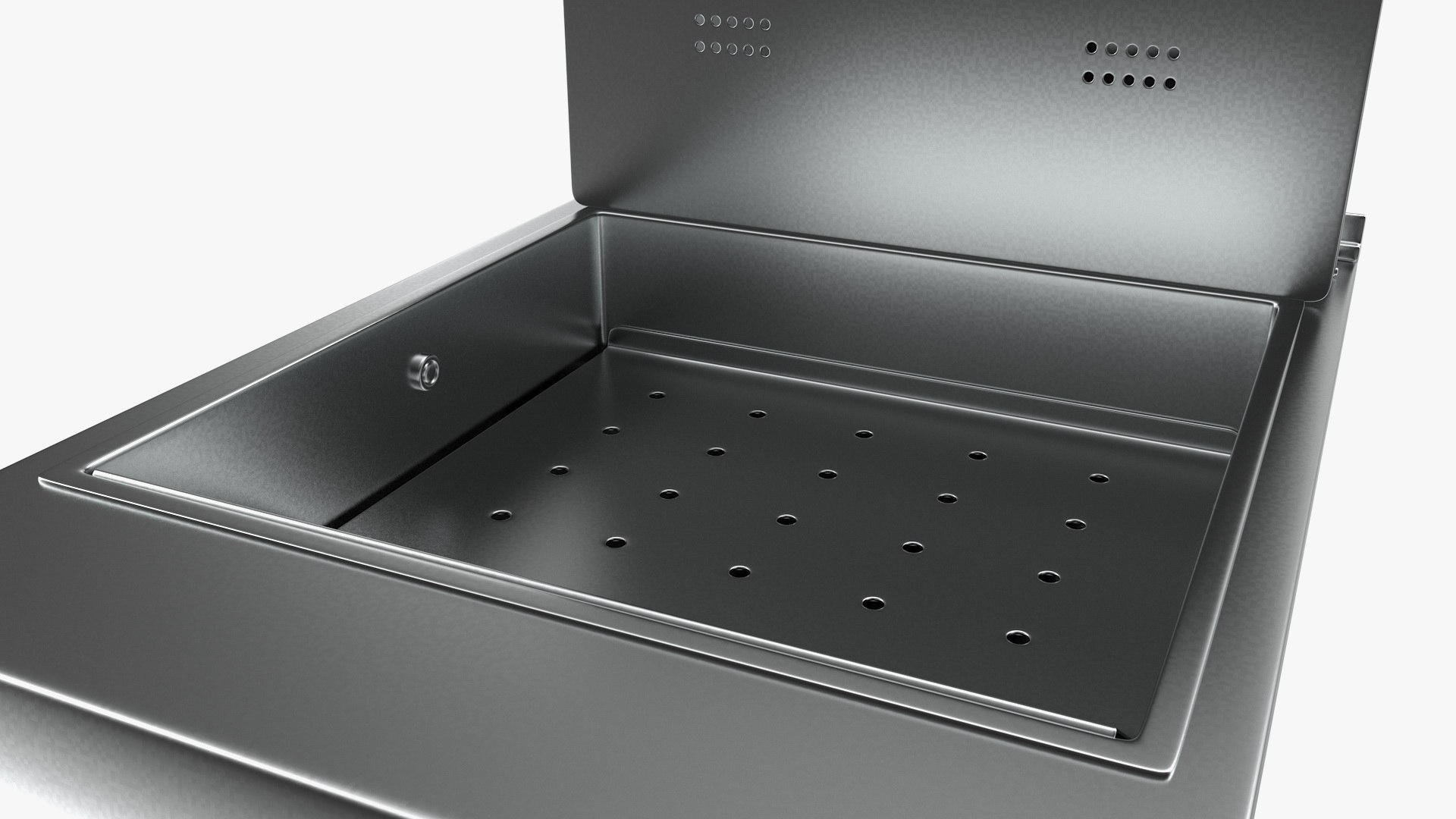 Inox Chip Scuttle 3D - TurboSquid 1446830