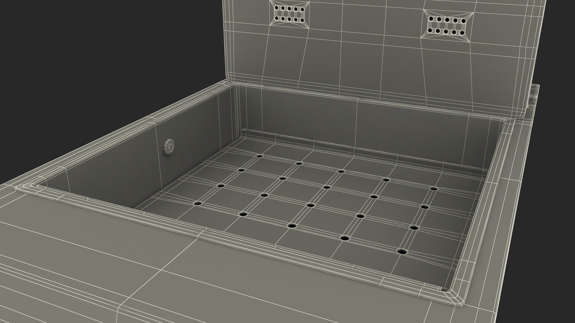 Inox Chip Scuttle 3D - TurboSquid 1446830