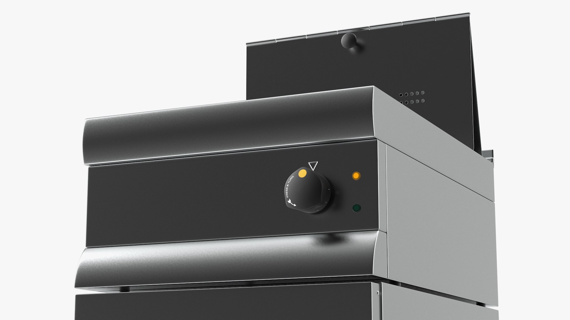 Inox Chip Scuttle 3D - TurboSquid 1446830