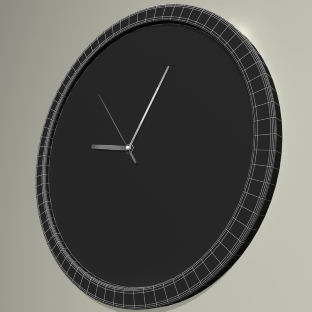 3ds Max Wall Clock