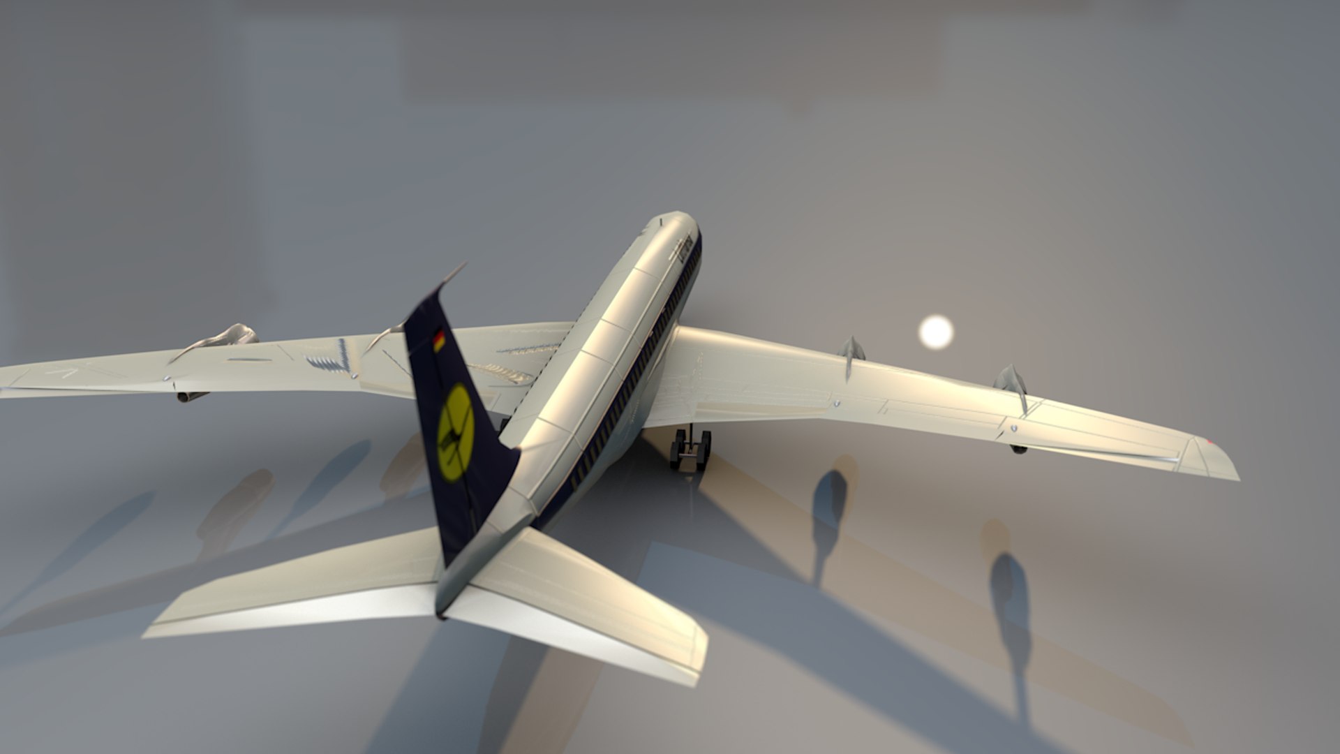B707 Commercial Aircraft 3D Model - TurboSquid 1478426