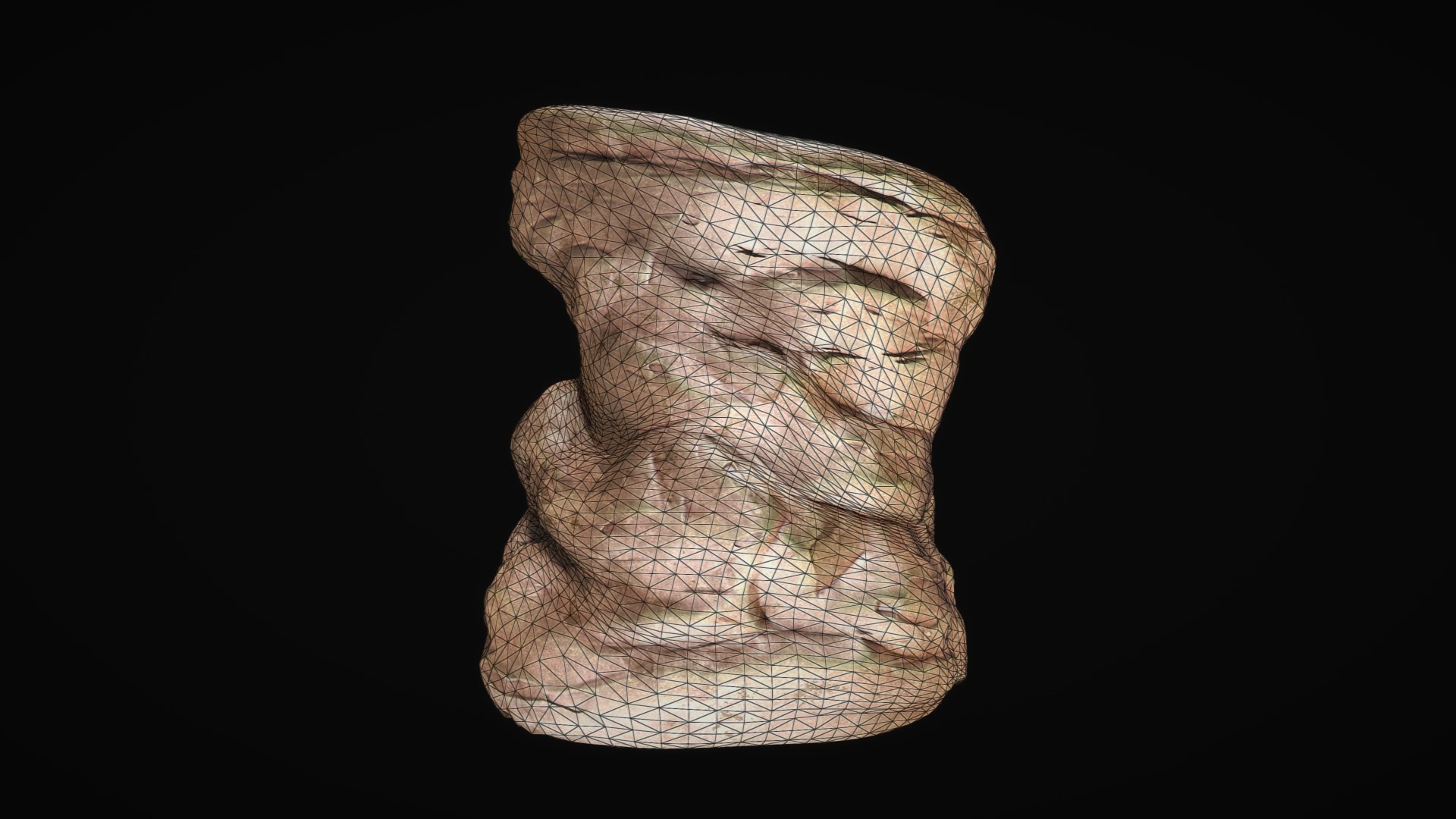 3d Rock Pillar