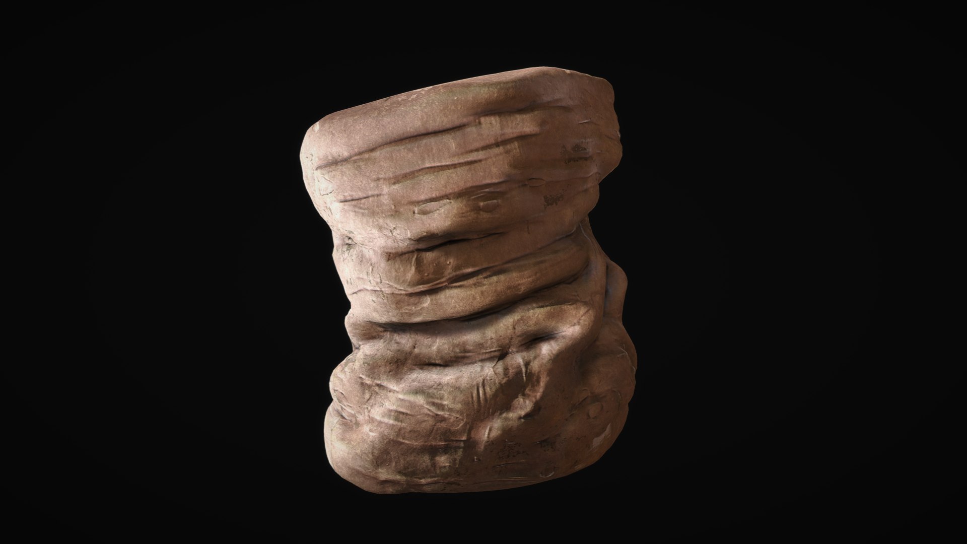 3d Rock Pillar