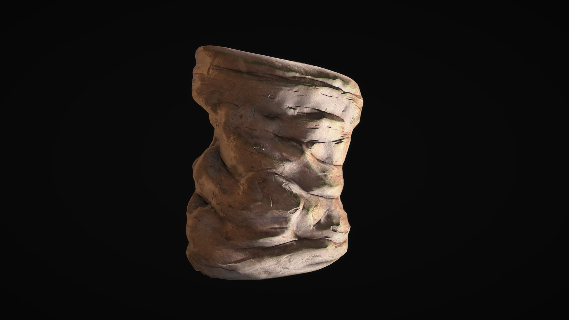 3d Rock Pillar