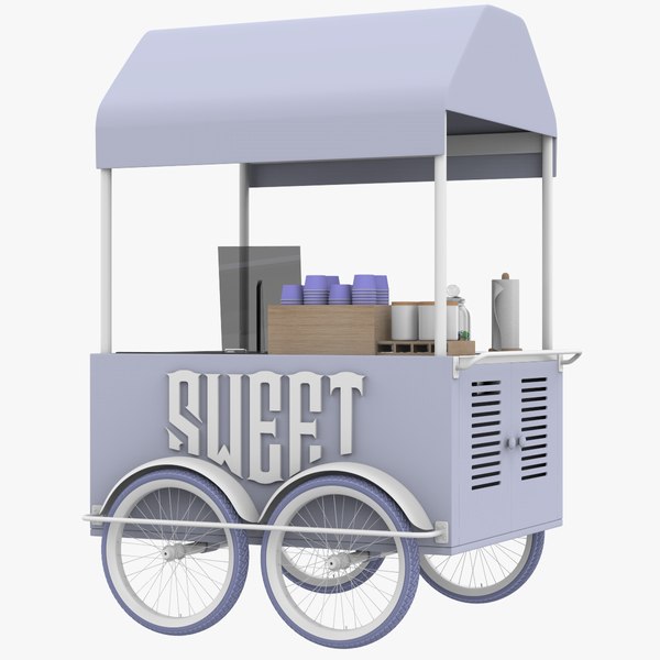 Food Cart 3D Models for Download | TurboSquid