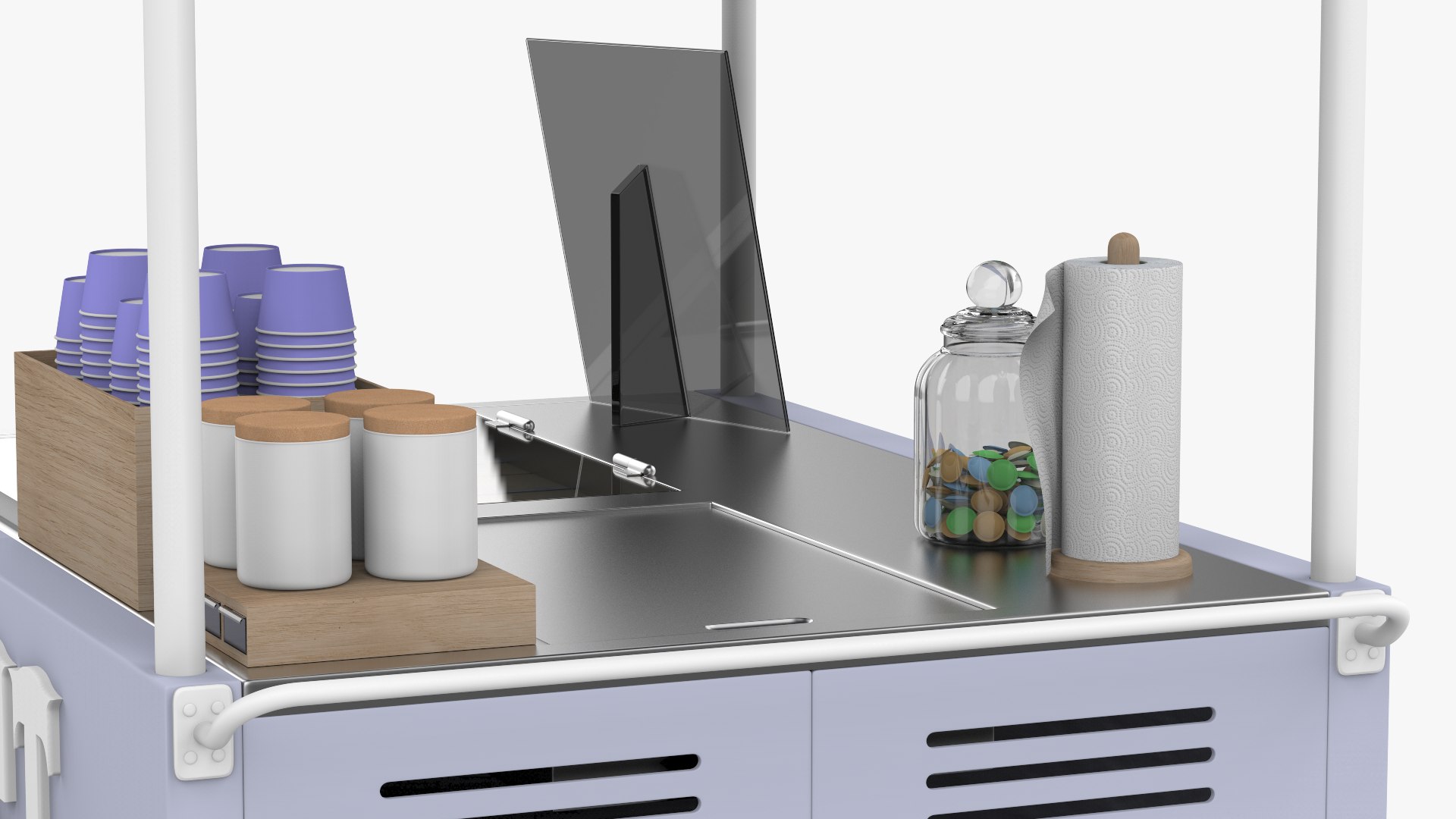 3D Fantasy Sweet Cart Model - TurboSquid 2260464