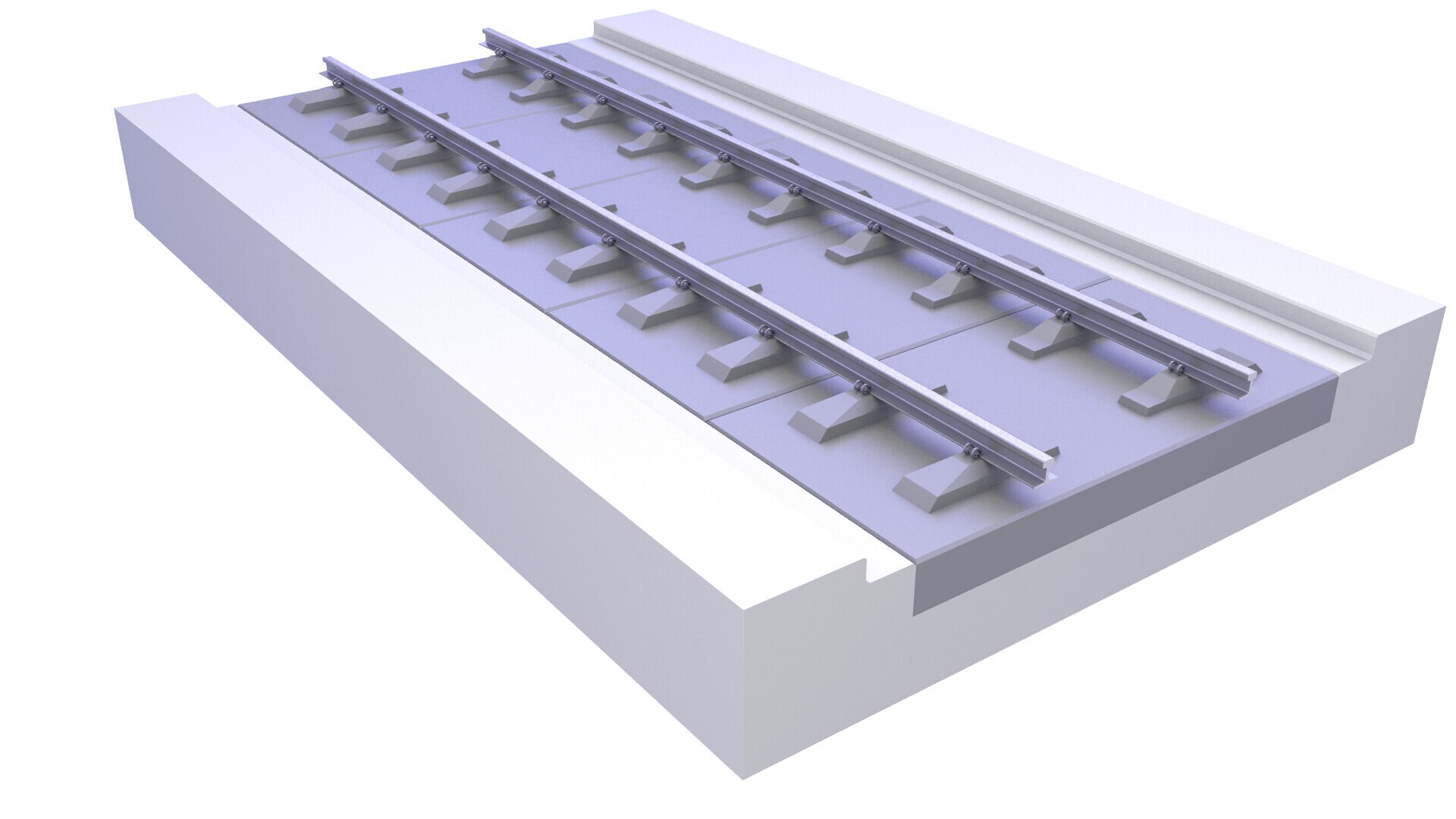 Railway Track 22 3D Model - TurboSquid 2096377