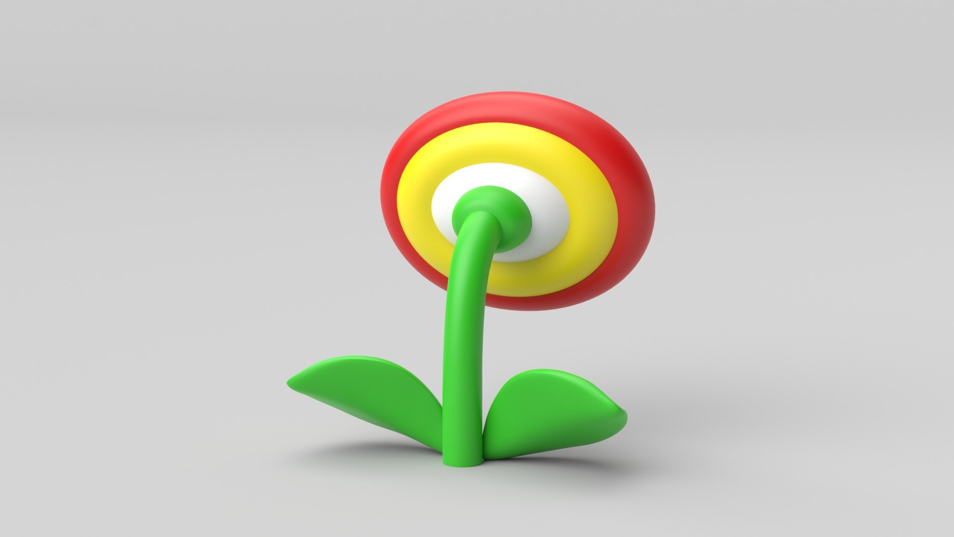 Super Mario Flower 3D Model - TurboSquid 1565149
