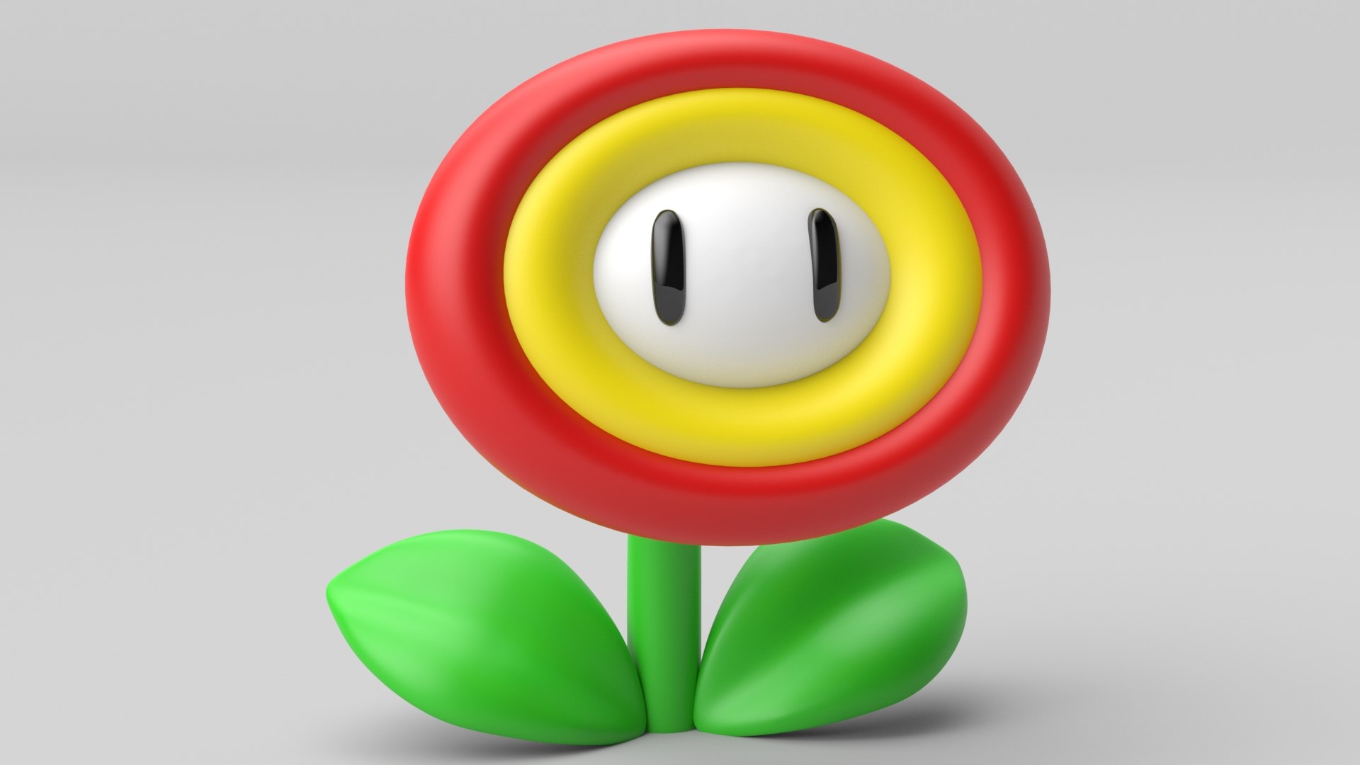 Super Mario Flower 3D Model - TurboSquid 1565149
