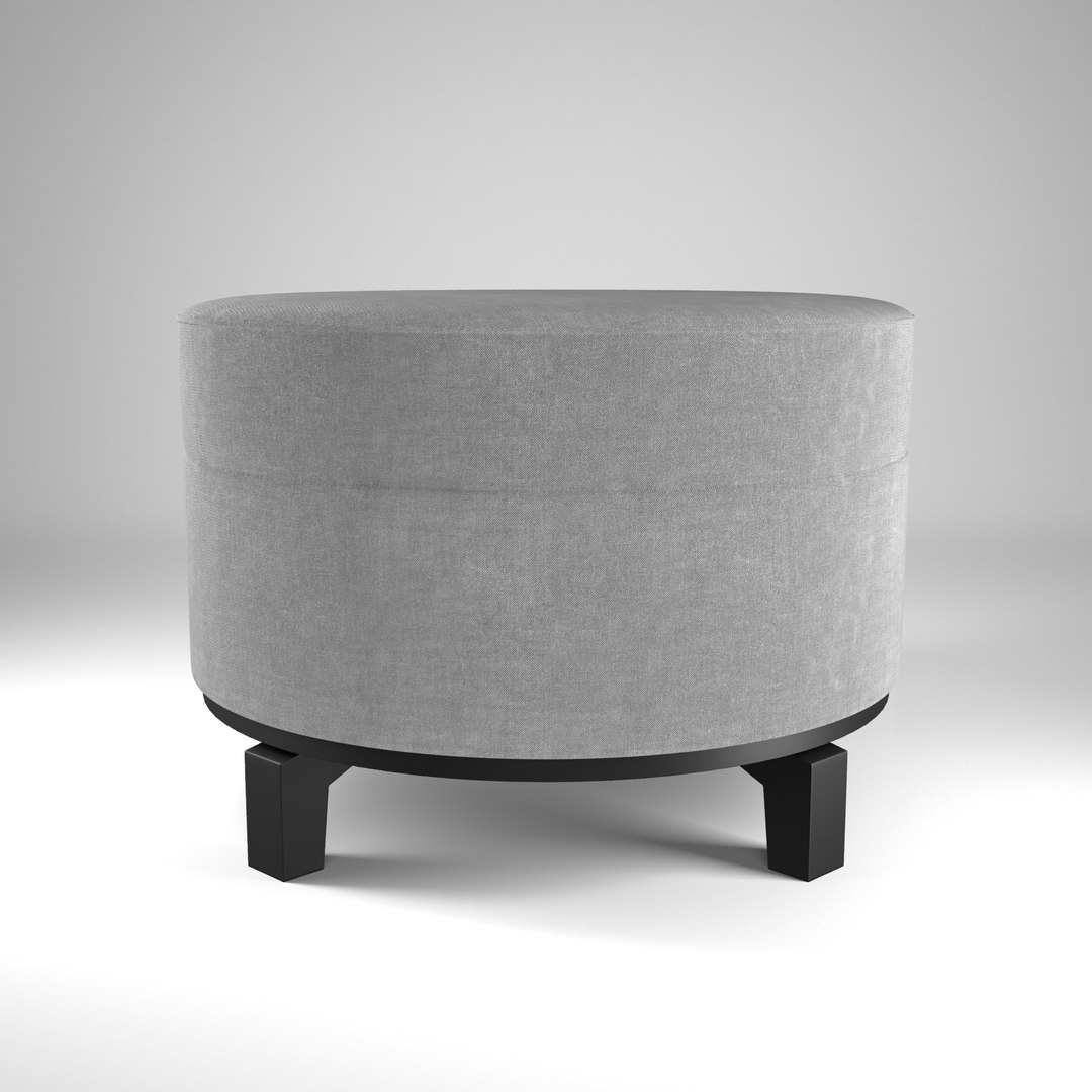 Footstool 3D Model - TurboSquid 1314803